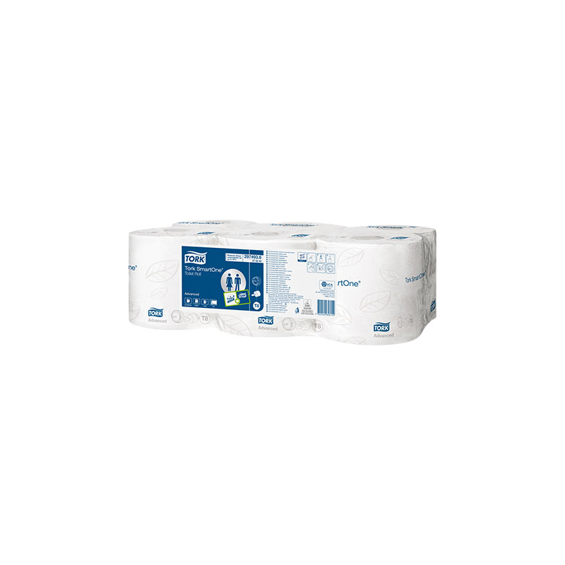 SmartOne Toilet Roll 1150 Sheet White 2Ply (CS 6) 472242 - First Safety